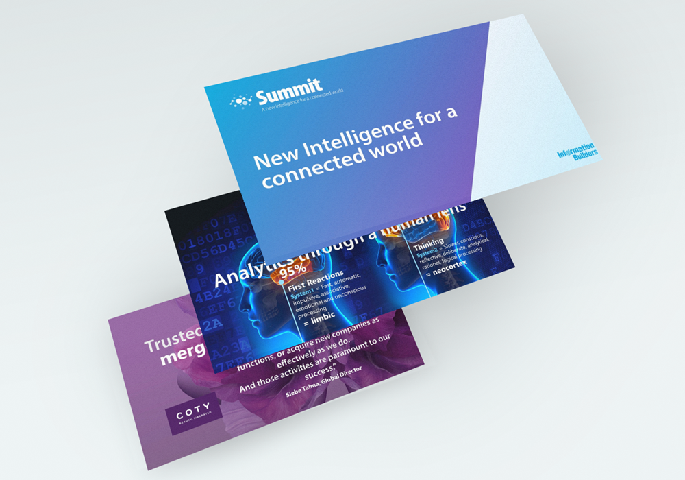 Information Builders Conference - Amanda Design Freelance Designer